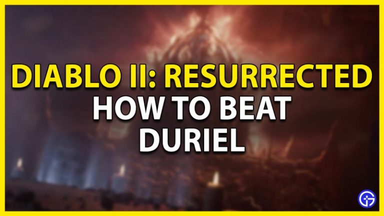 Diablo 2 Resurrected: How to Beat Duriel (Act 2 Boss Fight Tips)