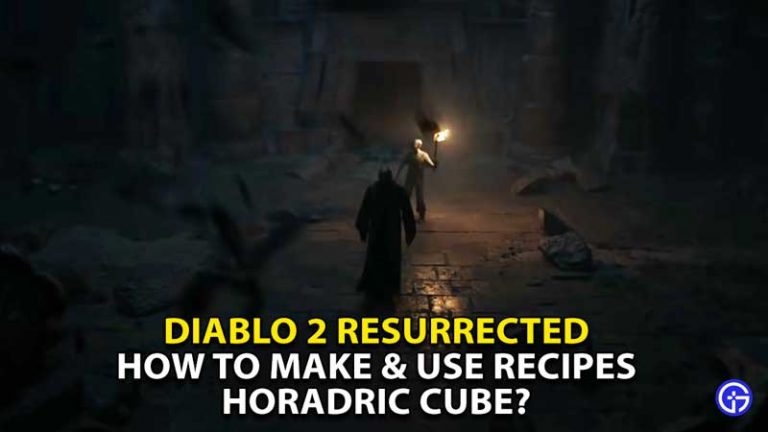 Diablo 2 Resurrected Horadric Cube Recipes - Gamer Tweak
