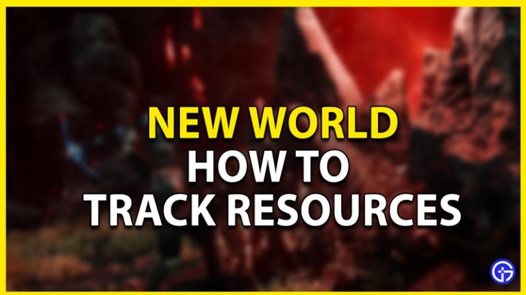How To Track Resources In New World - Gamer Tweak