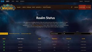 WoW Servers Down? How To Check World Of Warcraft Status
