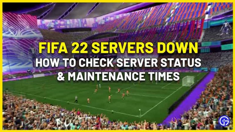 FIFA 22 Server Status: How To Check If EA Servers Are Down?