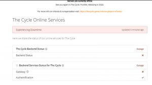 The Cycle: Frontier Down? How To Check Server Status (2023)