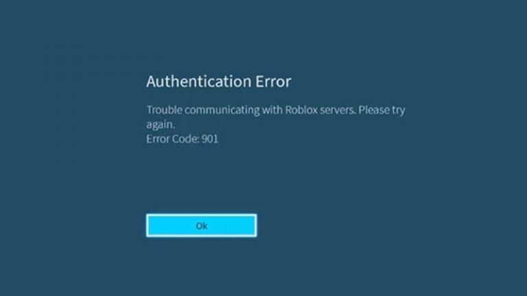 Roblox Error Code 901 Fix - Authentication Error