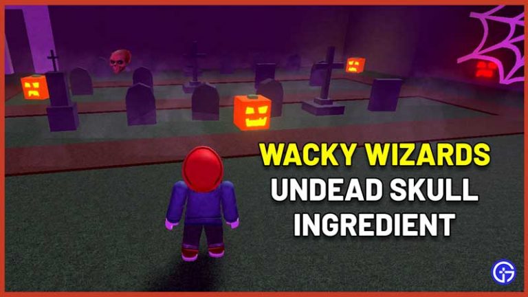 How To Get Skull Ingredient In Wacky Wizards Zombie Update