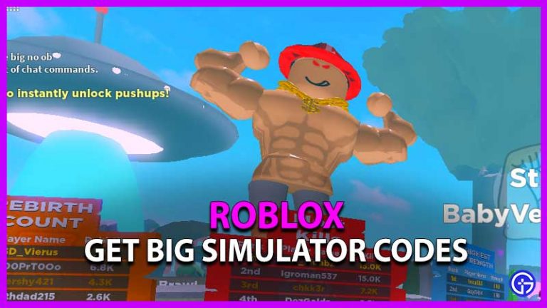 Get Big Simulator Codes (September 2023) - Gamer Tweak