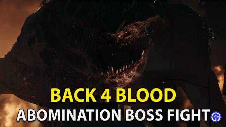 Back 4 Blood Final Boss Fight: How To Defeat Abomination?