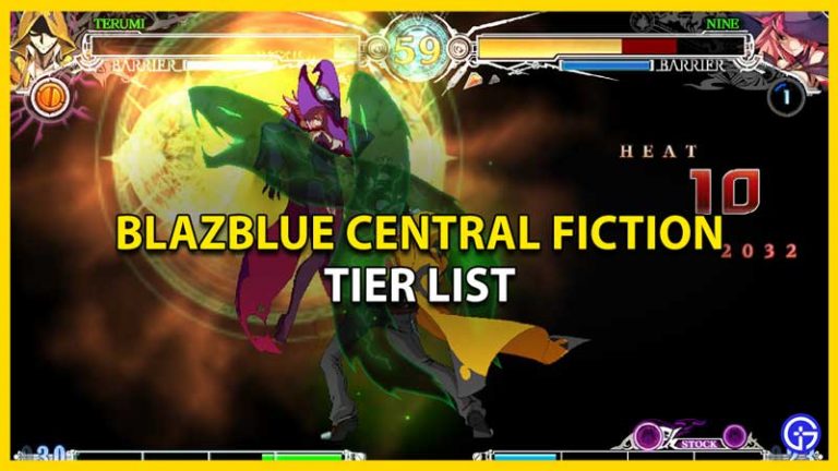 Blazblue Central Fiction Best Characters Tier List (July 2023)
