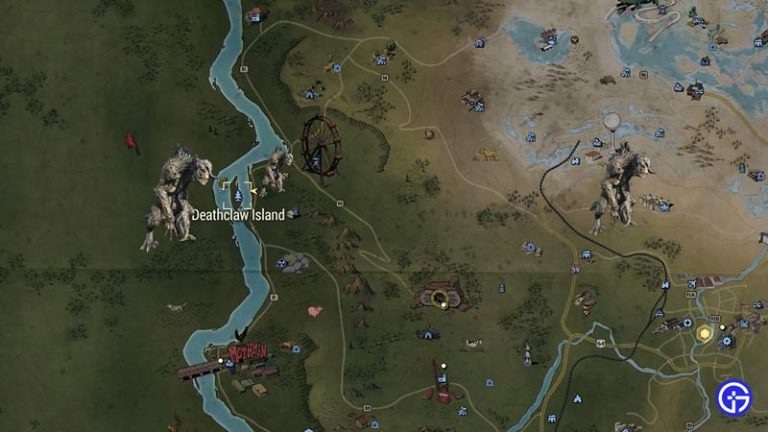 Fallout 76 All Deathclaw Spawn Locations - Gamer Tweak