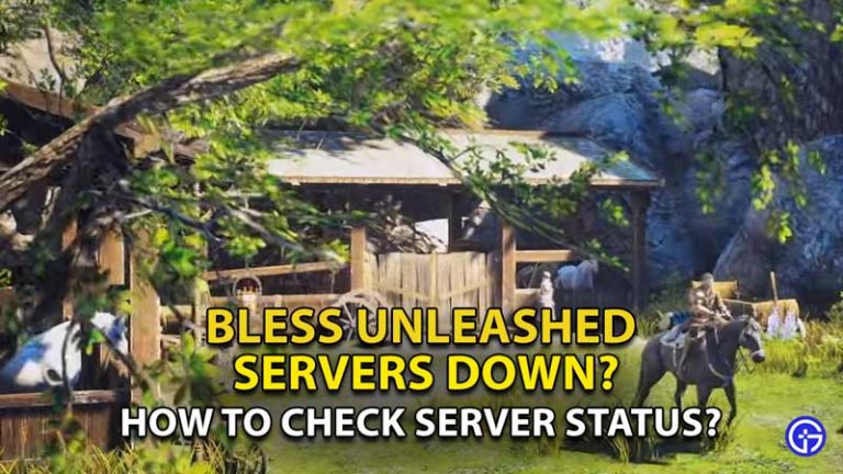 How To Check Bless Unleashed Server Status? - Gamer Tweak