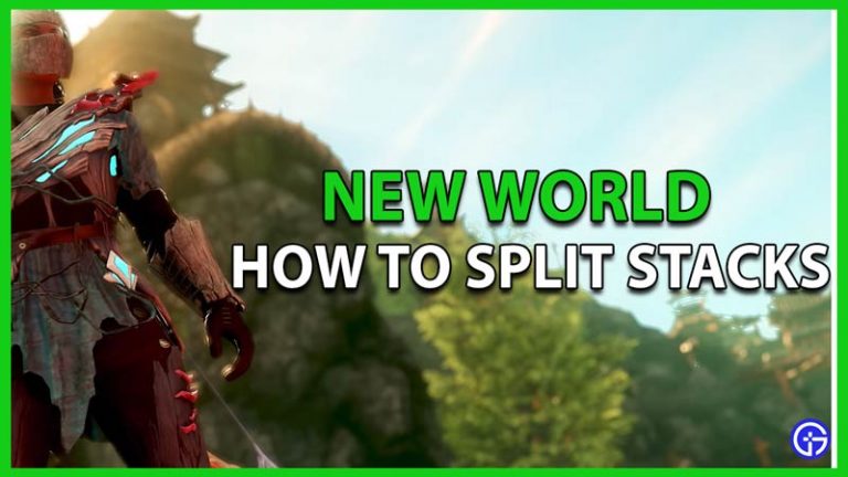 How To Split Stacks In New World (Step By Step Guide) - Gamer Tweak