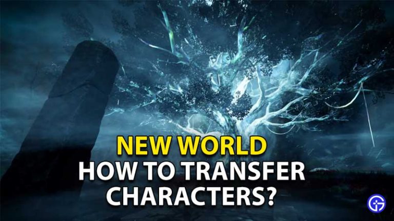 New World: How To Transfer Characters To Another Server?