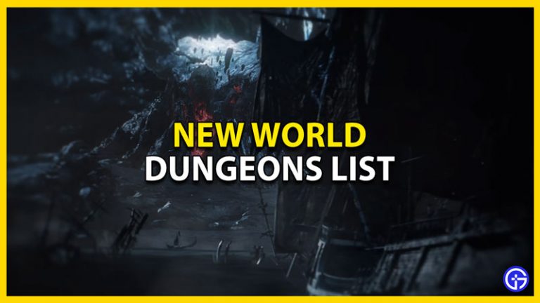 New World Dungeons List & Expeditions Guide - Gamer Tweak