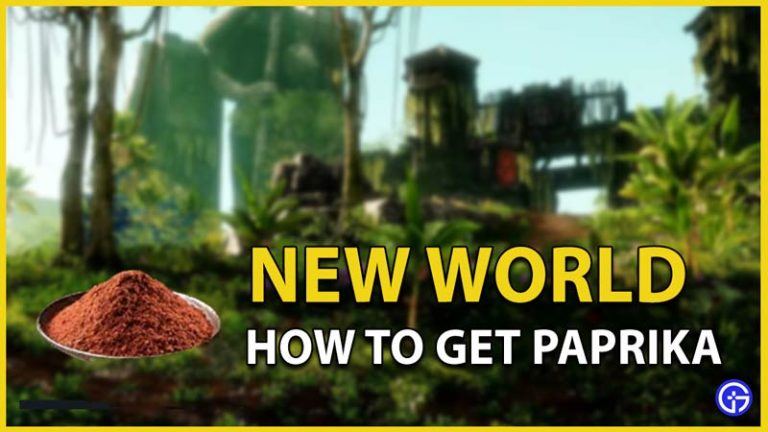 How To Get Paprika In New World (All Locations & Recipes)
