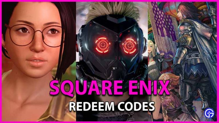 Square Enix Redeem Codes (2023) - Gamer Tweak