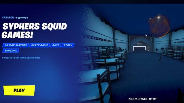Fortnite Squid Game Creative Map Codes [2023]