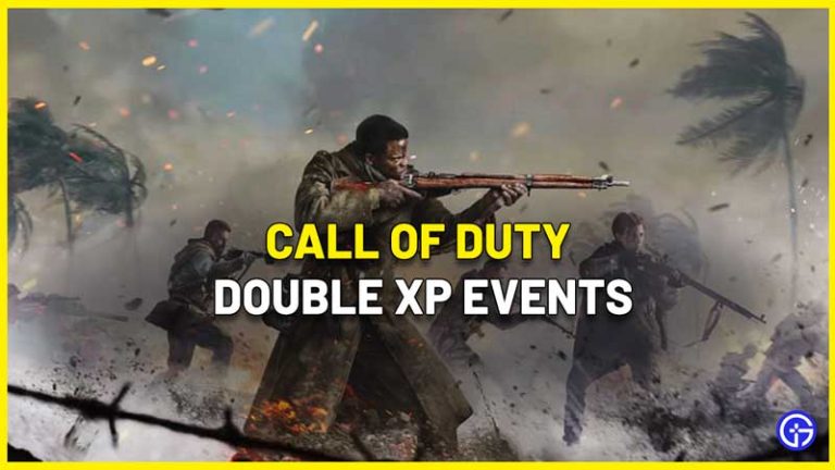 Call Of Duty Double XP Events Guide - Gamer Tweak