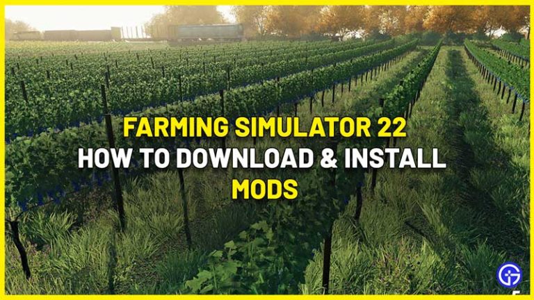 Farming Simulator 22 Mods: How To Download & Install - Gamer Tweak