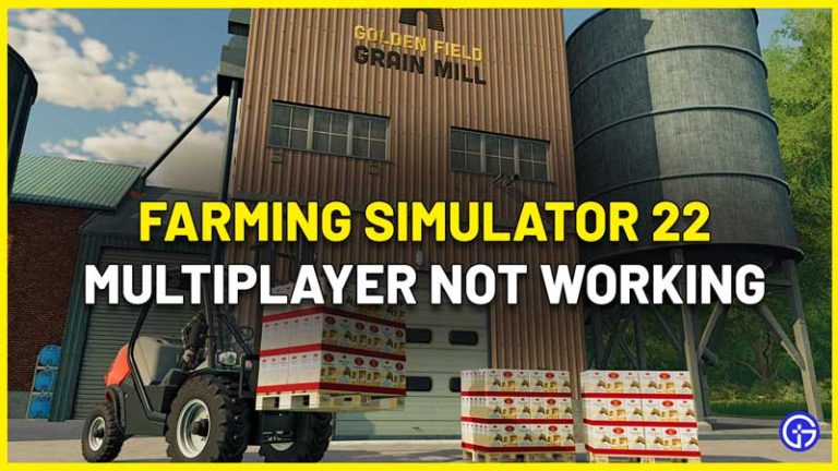 Fix Farming Simulator 22 Multiplayer Not Working - Gamer Tweak
