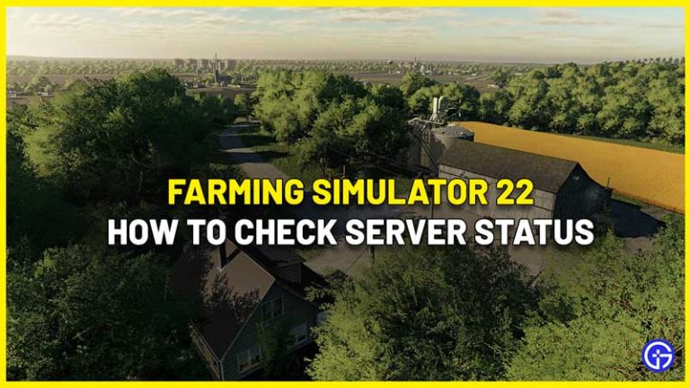 Farming Simulator 22 Server Status: Are FS22 Servers Down?