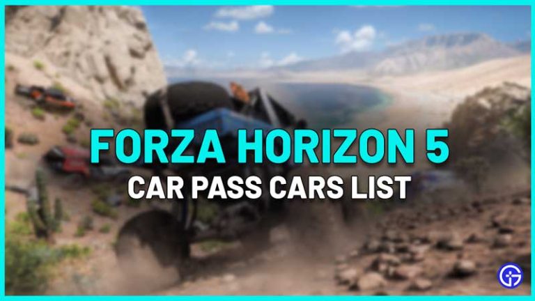 Forza Horizon 5 Car Pass Cars List - Formula Drift Car Pack & More