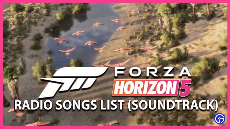 Forza Horizon 5 (FH5) Soundtrack Radio Songs List - Gamer Tweak