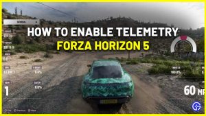 Forza Horizon 5 Turn On Telemetry HUD - Gamer Tweak