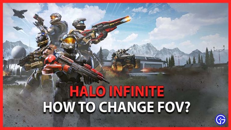 How to Use FOV Slider to Change Field of View in Halo Infinite?