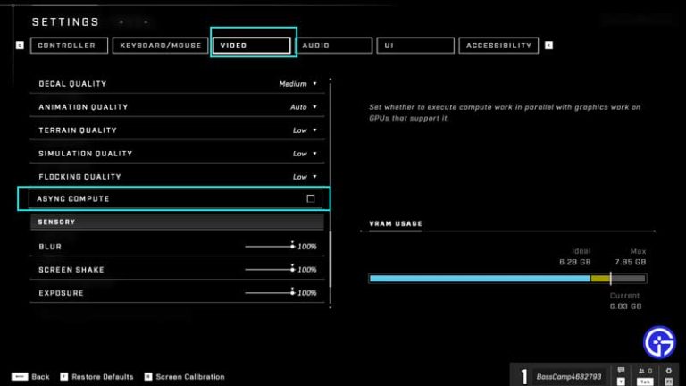 Halo Infinite Turn Off Async Compute - Gamer Tweak