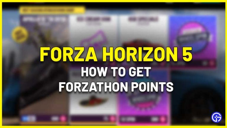 How To Get Forzathon Points In Forza Horizon 5 - Gamer Tweak