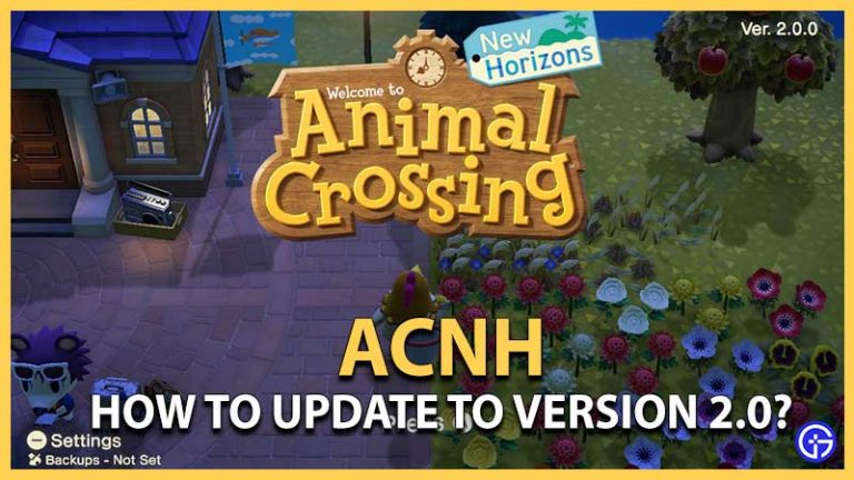 How To Update Animal Crossing New Horizons (ACNH) To 2.0