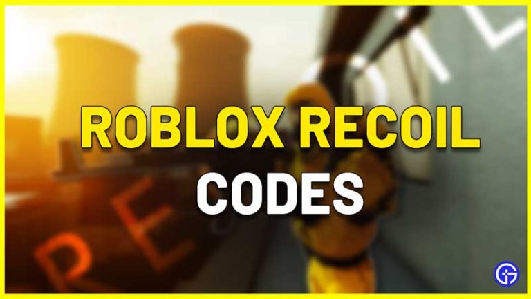Recoil Codes Roblox (March 2023) - OP Code!