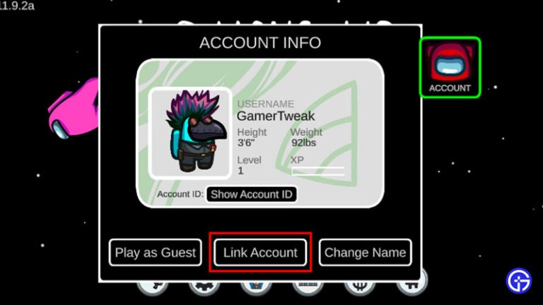 Among Us: How To Link Accounts Across All Platforms? - Gamer Tweak