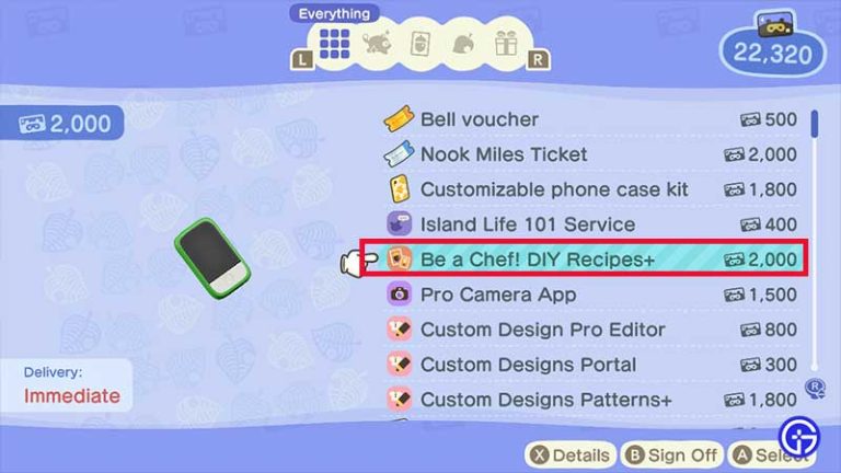 All ACNH DIY Cooking Recipes & Ingredients List - Gamer Tweak