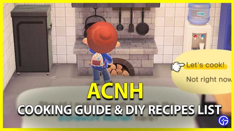 All ACNH DIY Cooking Recipes & Ingredients List - Gamer Tweak