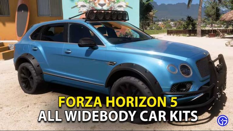 All Widebody Car Kits In Forza Horizon 5 (FH5) - Gamer Tweak