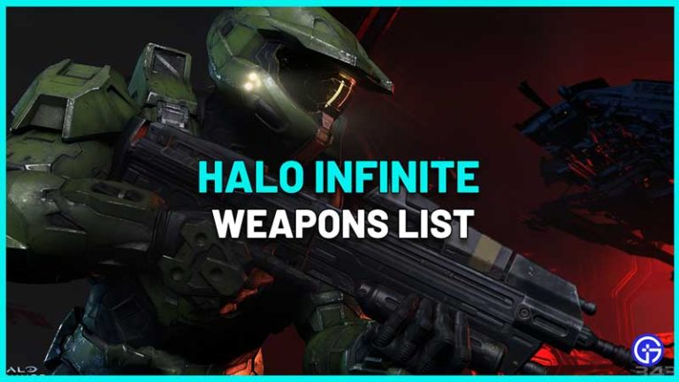 Halo Infinite Weapons List: All You Need To Know - Gamer Tweak