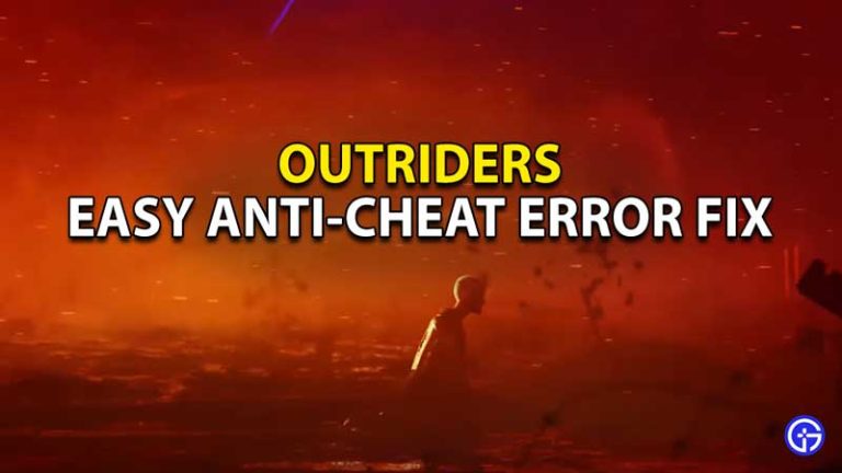 Outriders Incompatible Easy Anti Cheat Driver Error Fix (100% Working)