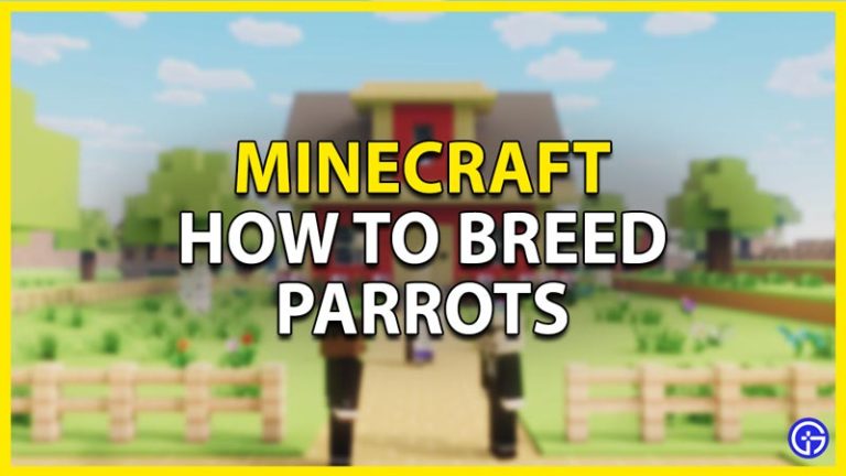Minecraft: How To Get Parrots On & Off Shoulder, Tame & Breed