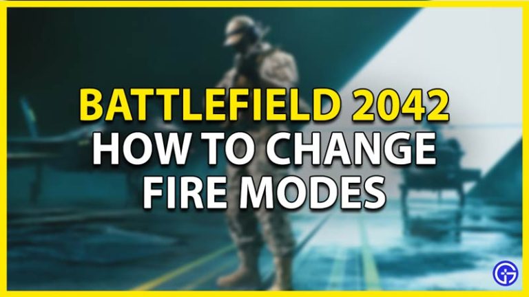 Battlefield 2042: How To Change Fire Modes On A Gun - Gamer Tweak