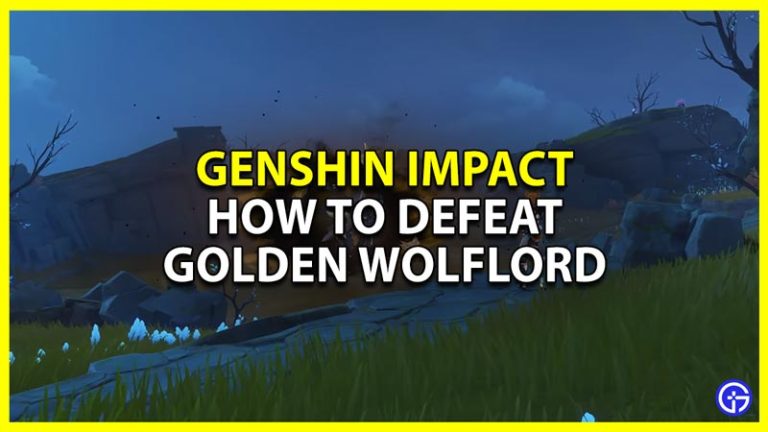 How To Defeat Golden Wolflord In Genshin Impact Tips And Tricks