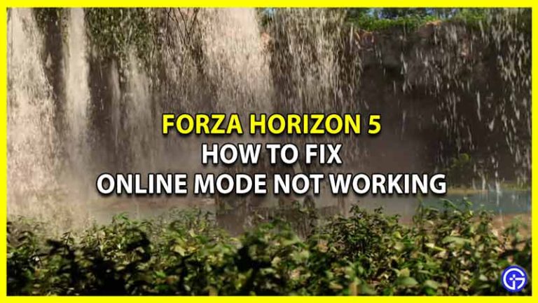 How To Fix Forza Horizon 5 (FH5) Online Mode Not Working