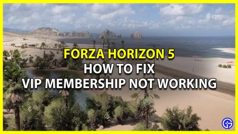 How To Fix VIP Membership Not Working In Forza Horizon 5 (FH5)