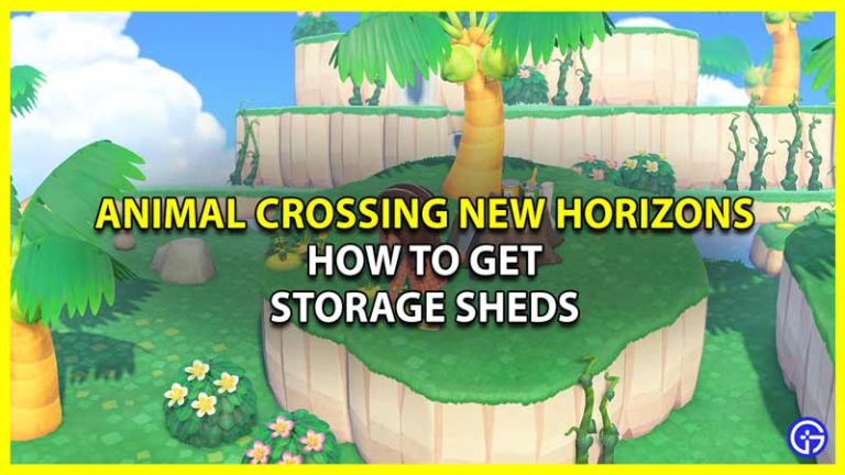 How To Unlock And Get The Storage Shed In ACNH 2.0 - Gamer Tweak