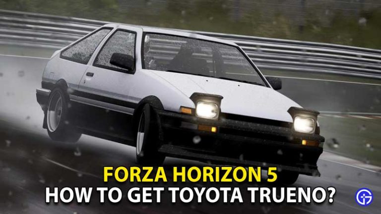 Forza Horizon 5: How To Get Toyota Trueno AE86? - Gamer Tweak