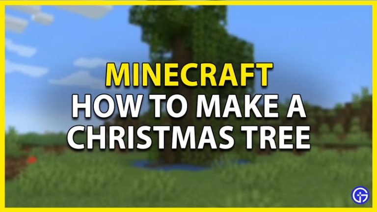 How To Make A Christmas Tree In Minecraft - Gamer Tweak