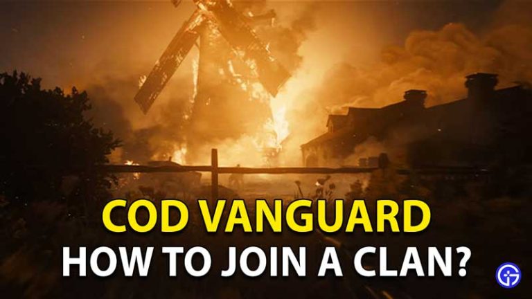 COD Vanguard Clan: How To Join A Clan In Call Of Duty Vanguard?