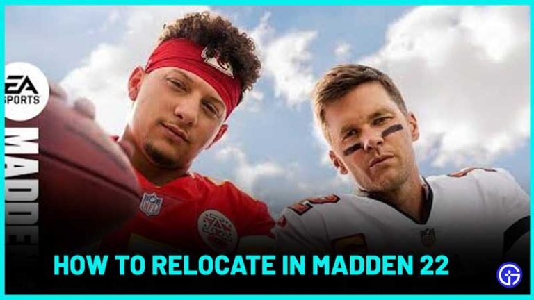 How To Relocate In Madden 22 - Gamer Tweak
