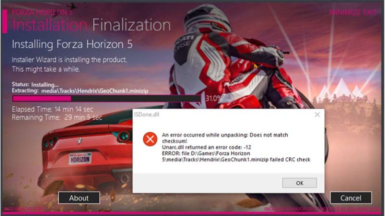 Forza Horizon 5 Install Errors Fix - Gamer Tweak