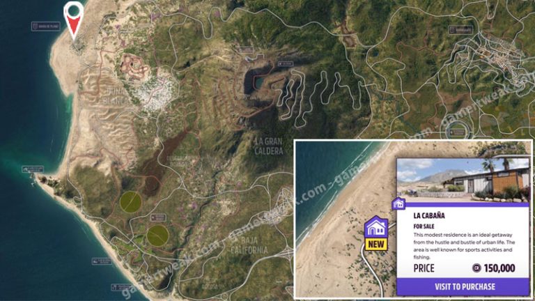 Forza Horizon 5 Player House Locations - Find All 7 Player Houses Here