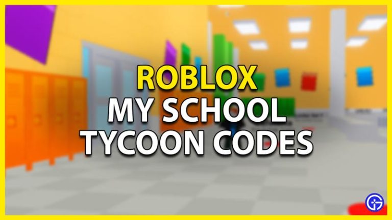 My School Tycoon Codes Roblox (September 2023) - Gamer Tweak